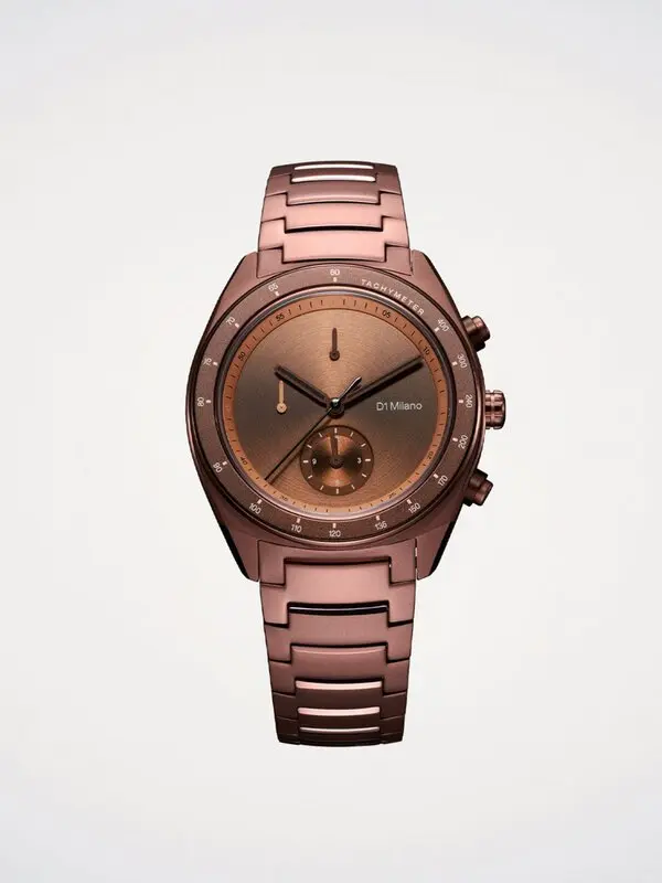D1 MILANO Chronograph Watch - Brown