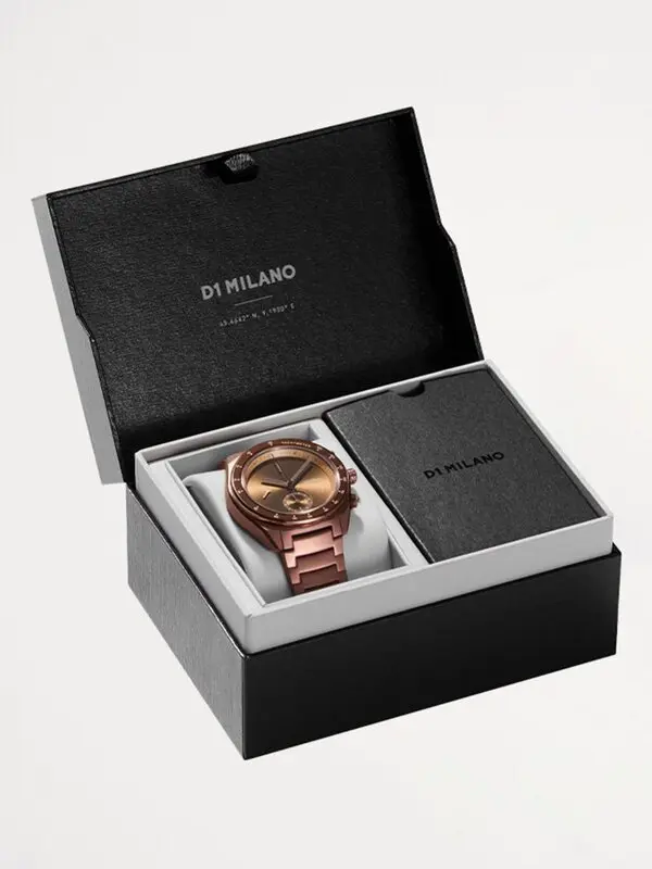D1 MILANO Chronograph Watch - Brown
