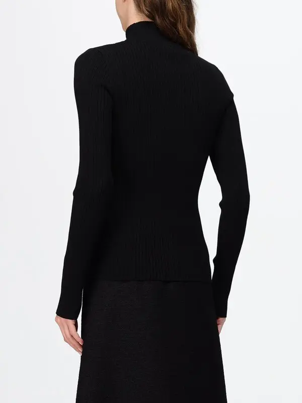 COURREGES Ribbed Turtleneck Top