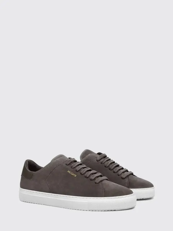 Axel Arigato Clean 90 Suede Low-top Sneakers With Logo - Brown