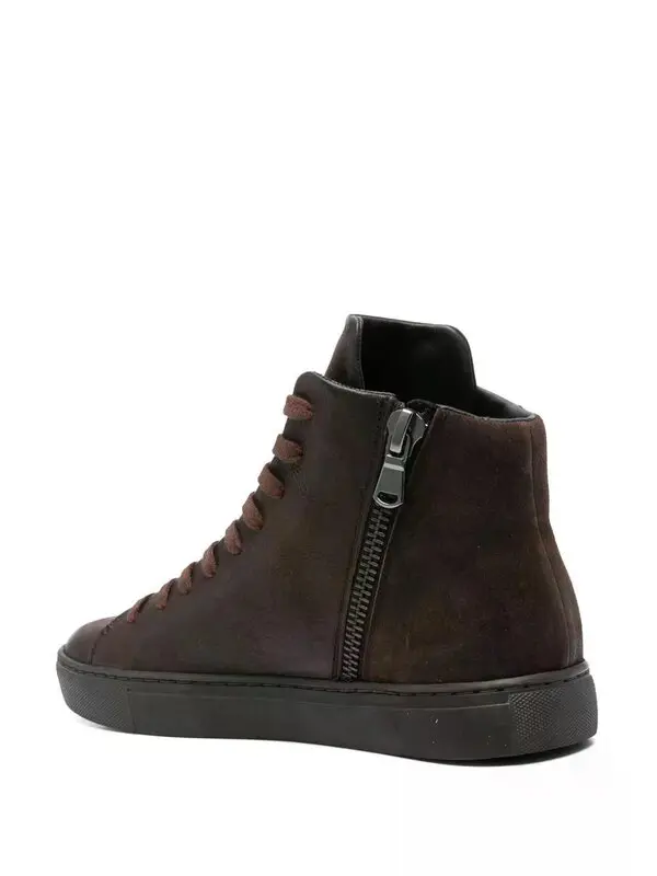 CRIME LONDON Shadow High Top Sneakers