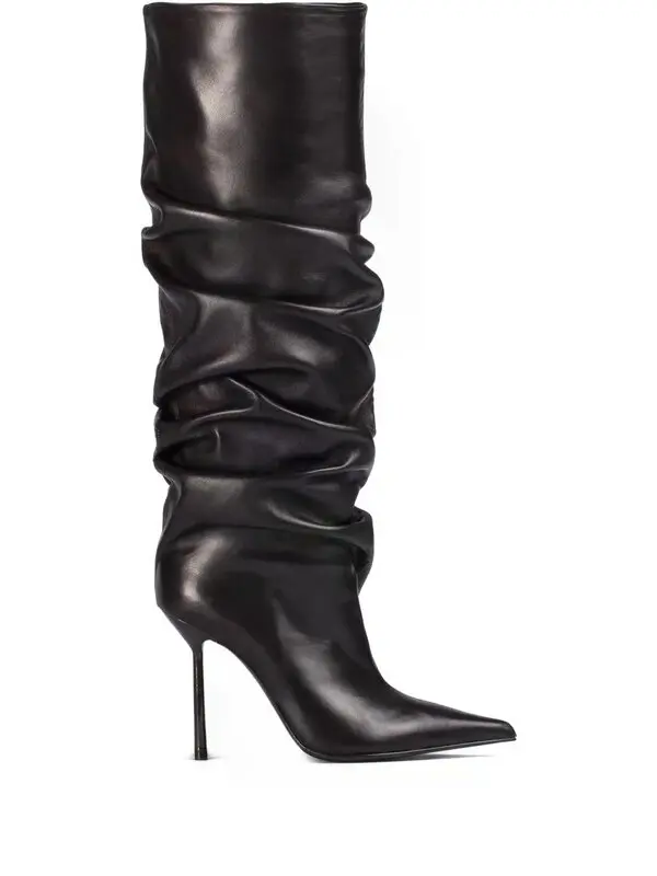 LE SILLA 100mm Bella Knee-high Boots - Black
