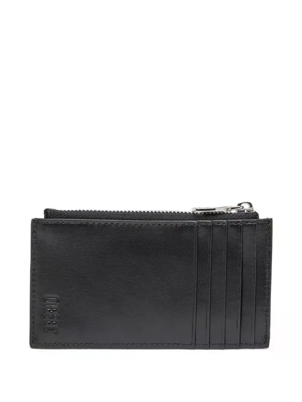 DIESEL® Play Iii Patent Leather Cardholder - Black