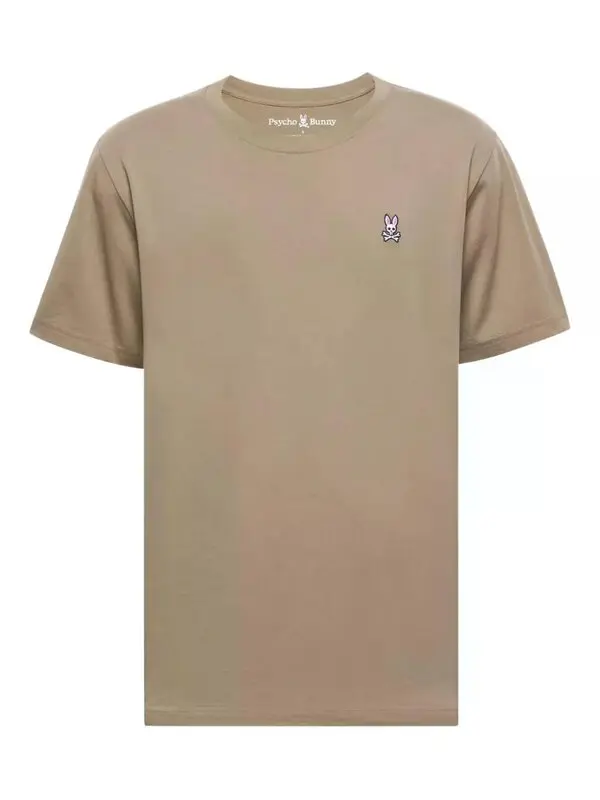 Psycho Bunny Crew-neck Antique Taupe T-shirt - Neutrals