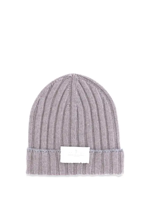Brunello Cucinelli Cashmere Beanie - Beige
