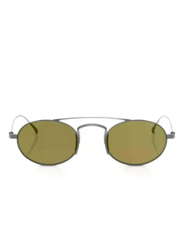 Giorgio Armani Oval-frame Sunglasses