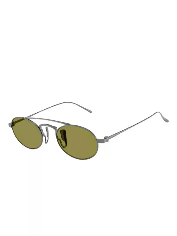 Giorgio Armani Oval-frame Sunglasses