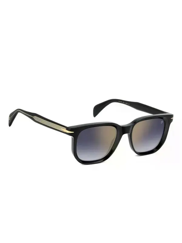 DB EYEWEAR BY DAVID BECKHAM Square-frame Sunglasses - Black