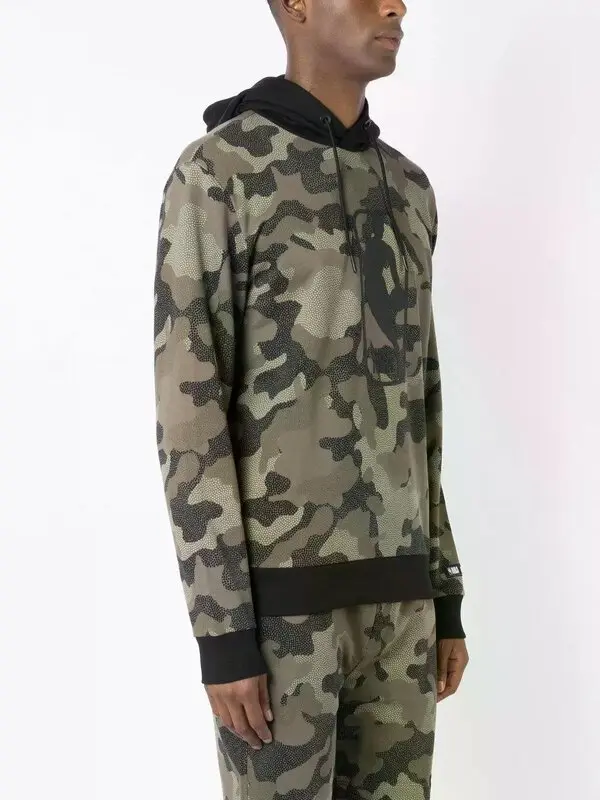 BOSS Camouflage-patterned Hoodie