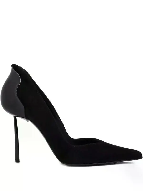 LE SILLA 100mm Petalo Heeled Pumps - Black