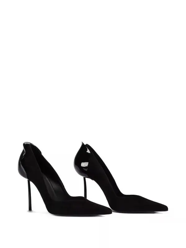 LE SILLA 100mm Petalo Heeled Pumps - Black