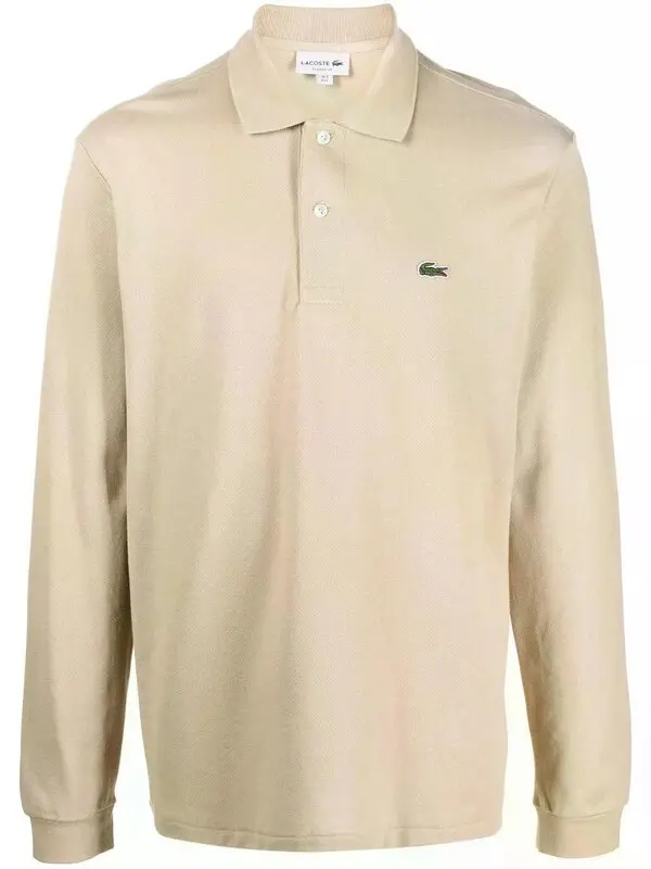 Lacoste Appliqué-logo Long-sleeve Polo Shirt