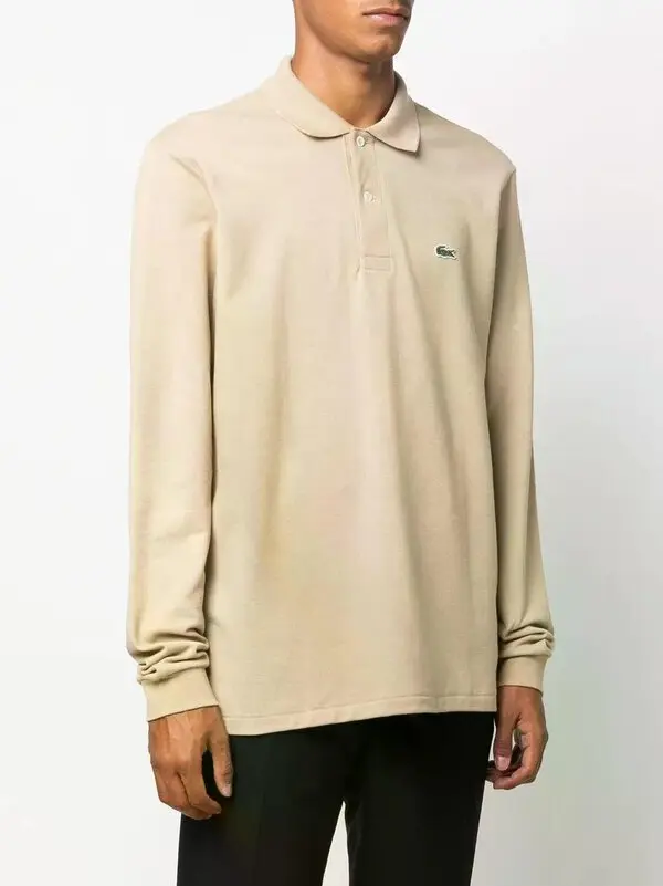 Lacoste Appliqué-logo Long-sleeve Polo Shirt