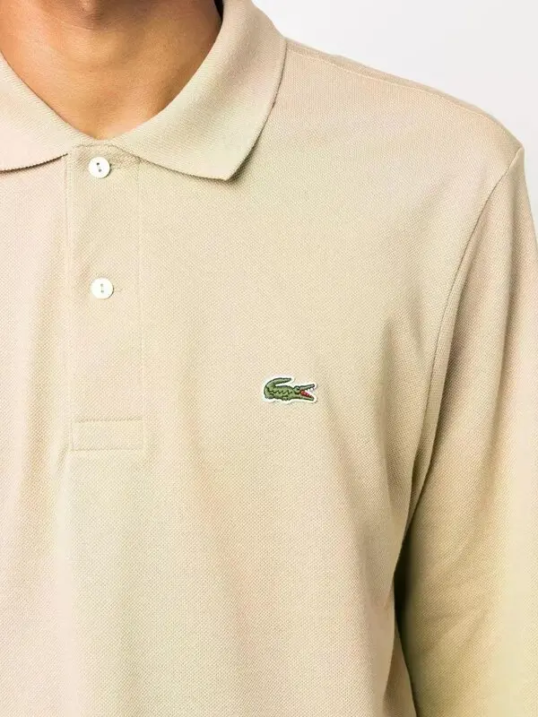 Lacoste Appliqué-logo Long-sleeve Polo Shirt