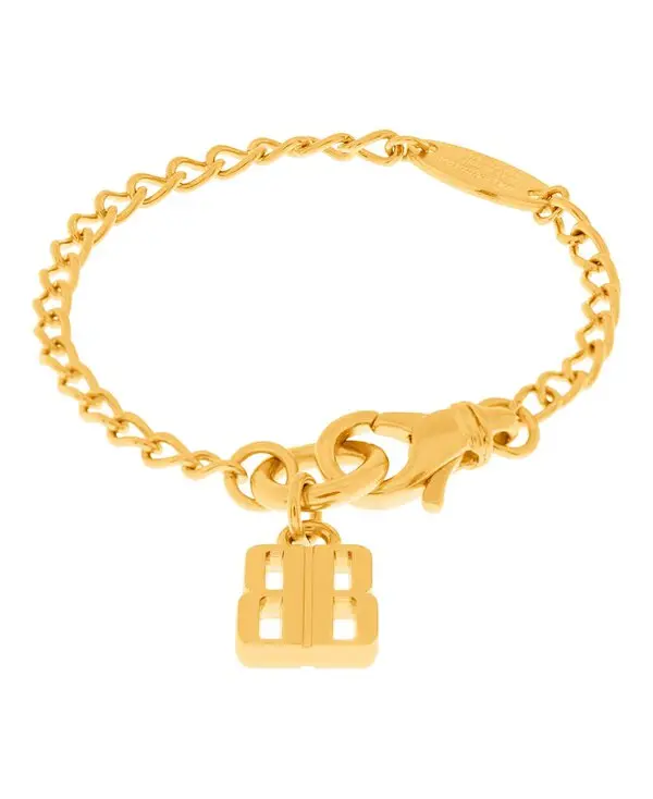 Balenciaga Nano Thin Bracelet - Gold