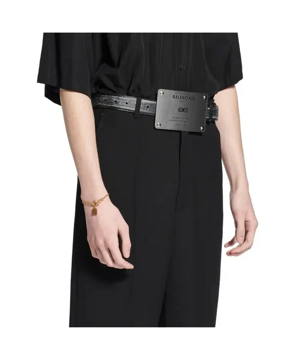 Balenciaga Nano Thin Bracelet - Gold