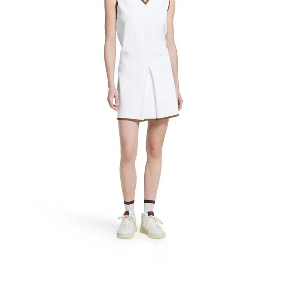 Gucci Skirt With Web Trim