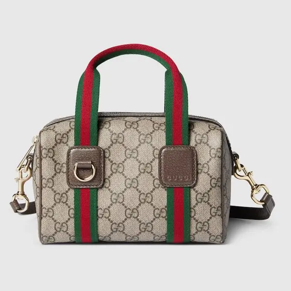 Gucci Mini Gg Duffle Handbag - Beige