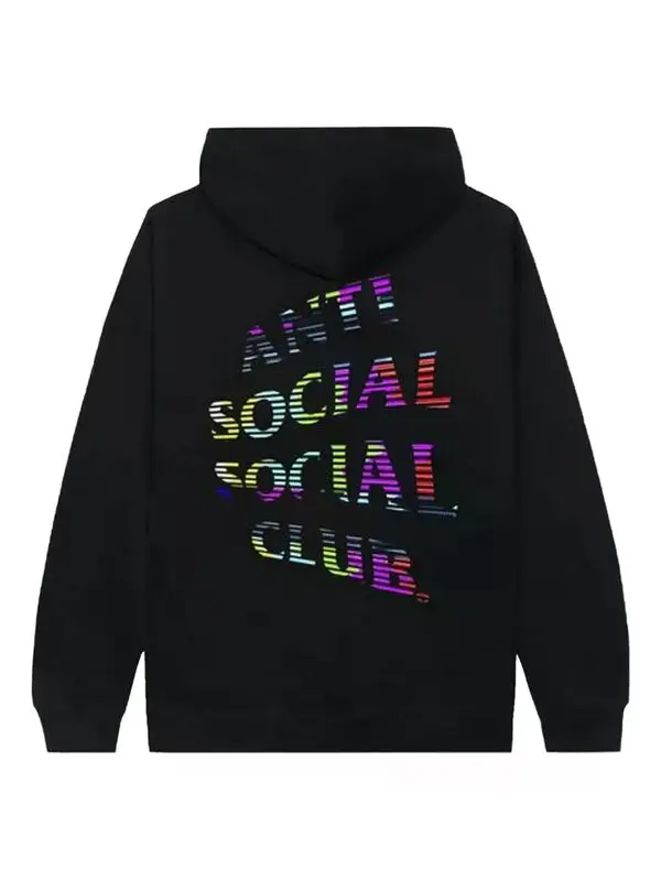 ANTI SOCIAL SOCIAL CLUB Fuzzy Connection Hoodie - Black