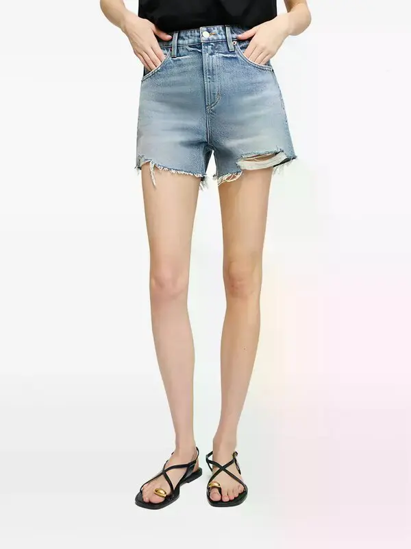 HEY JOANIE Cut-off Denim Shorts