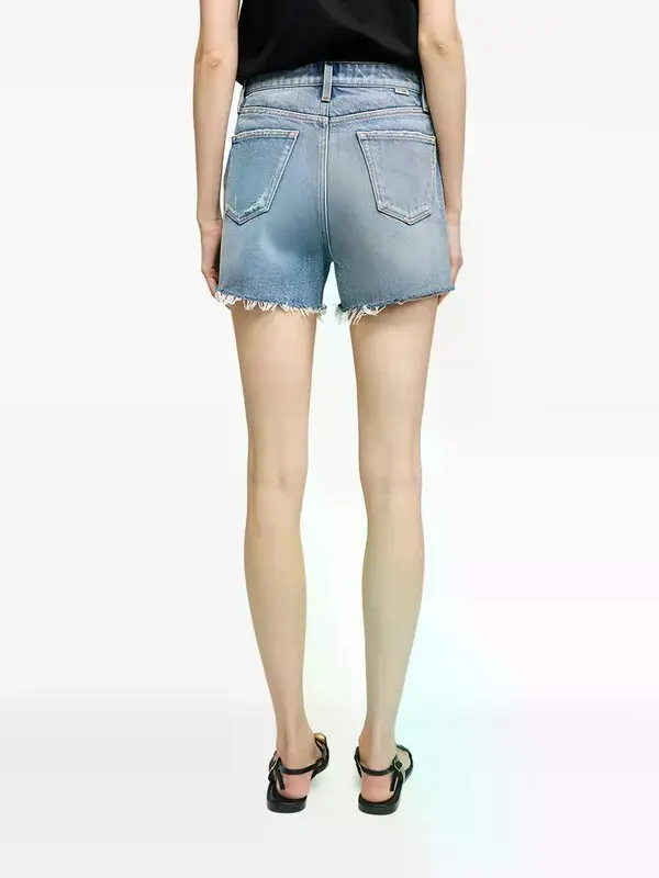 HEY JOANIE Cut-off Denim Shorts