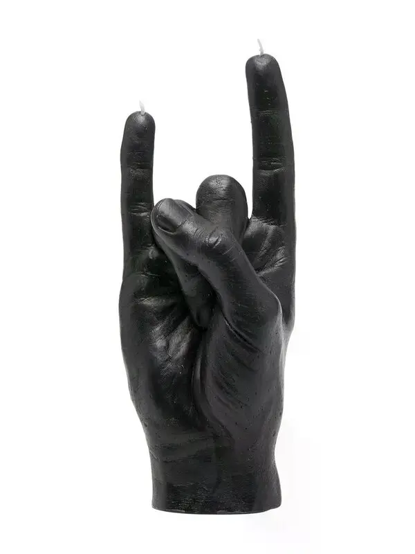CANDLEHAND Hand Gesture Candle You Rock - Black