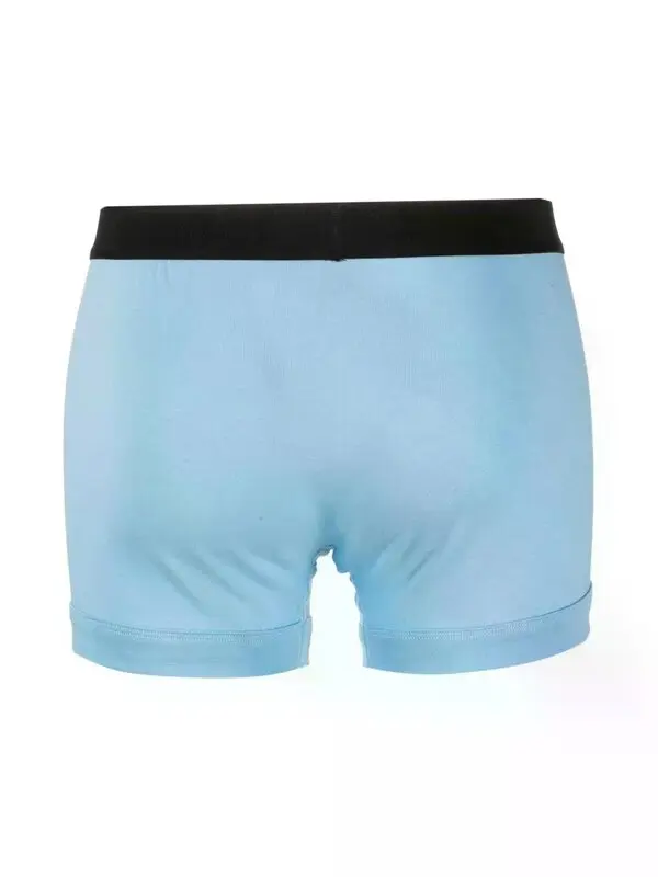 TOM FORD Logo Waistband Boxers - Blue