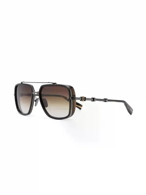 Balmain Officier Pilot-frame Sunglasses