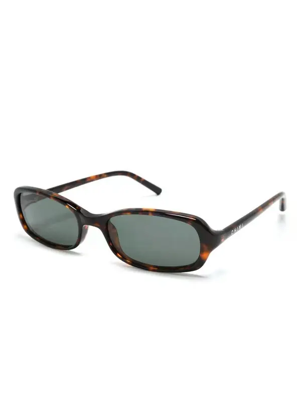 Chimi Tortoiseshell Oval-frame Sunglasses