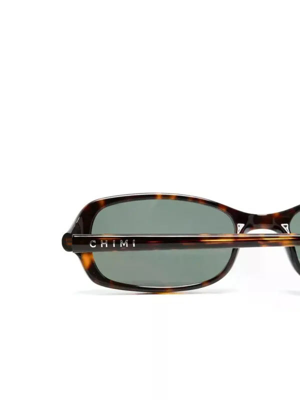 Chimi Tortoiseshell Oval-frame Sunglasses