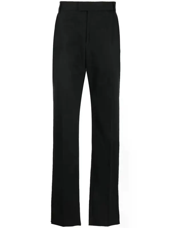 Alexander McQueen Straight-leg Cotton Trousers