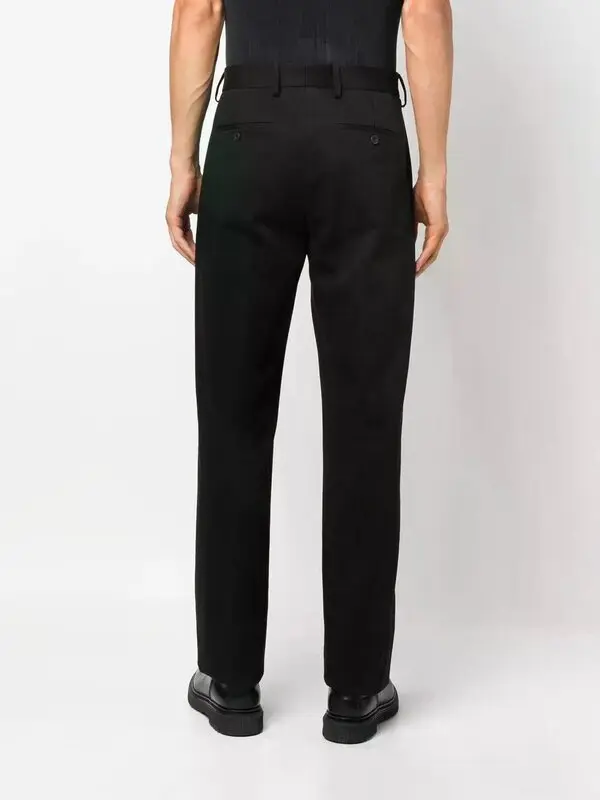 Alexander McQueen Straight-leg Cotton Trousers