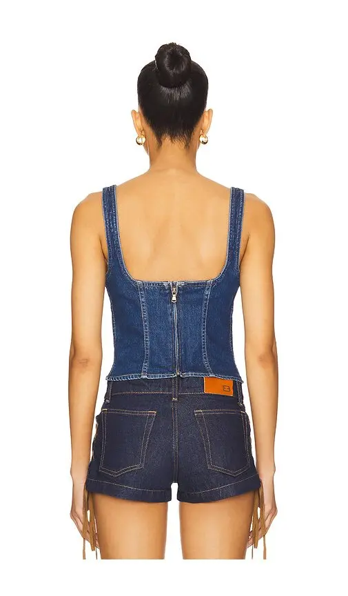 L'Agence Nayeli Corset Tank Top