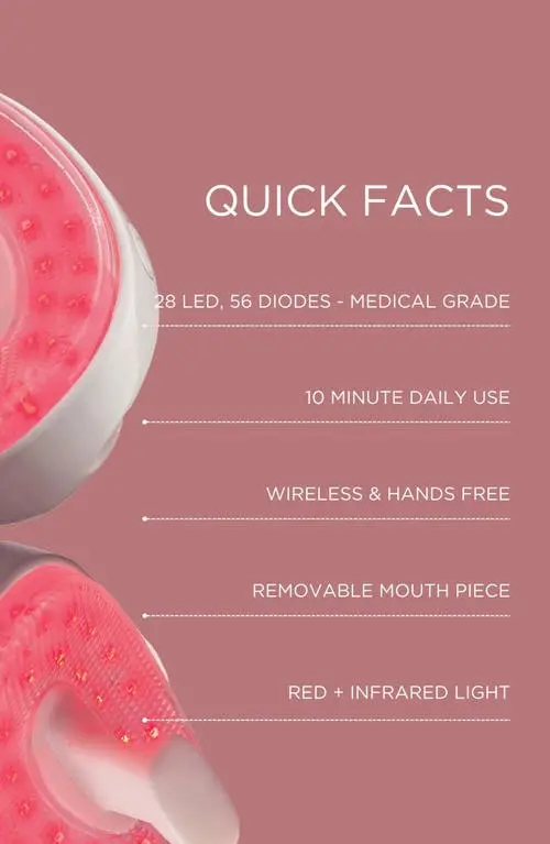 SOLARIS LABORATORIES NY Led Lip Volume Pro Red Light Device For Plump Lips - White