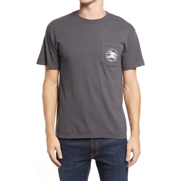 PARKS PROJECT Prospect Park Alliance Nature Club Pocket Tee - Black