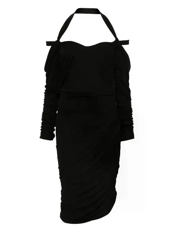 Attico Midi Dress - Black