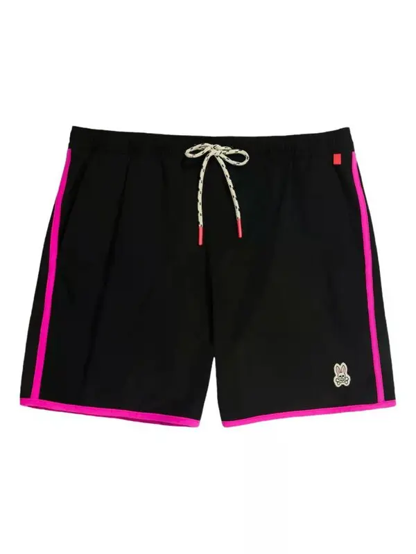 Psycho Bunny Holloway Swim Shorts - Black
