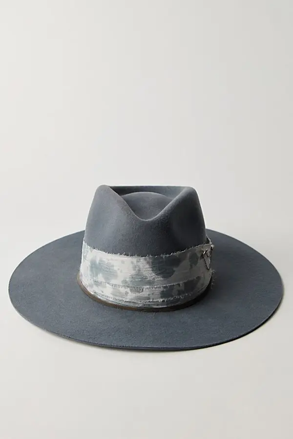 Freya Begonia Cowboy Hat - Deep Blue