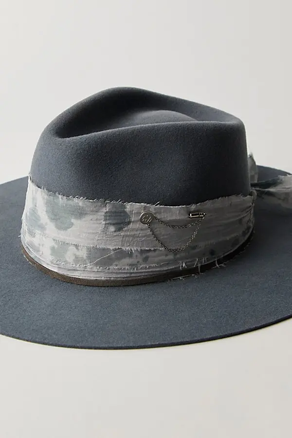 Freya Begonia Cowboy Hat - Deep Blue