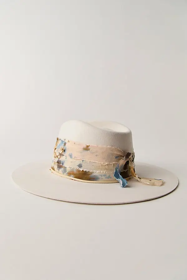 Freya Begonia Cowboy Hat - Ivory