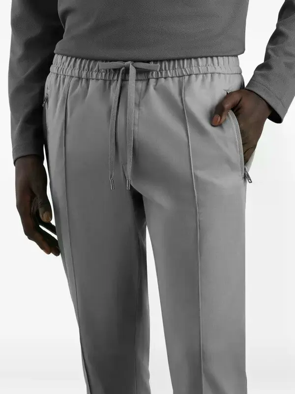 Dolce & Gabbana Drawstring-waist Trousers - Grey