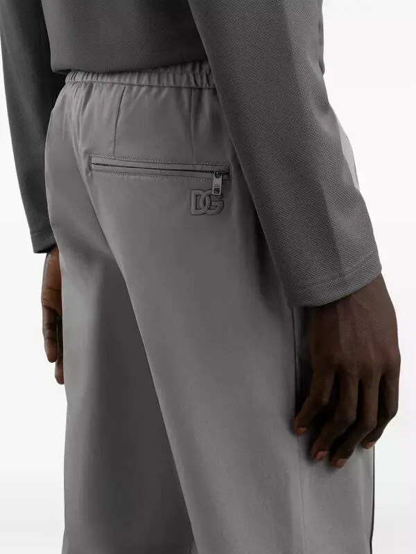 Dolce & Gabbana Drawstring-waist Trousers - Grey