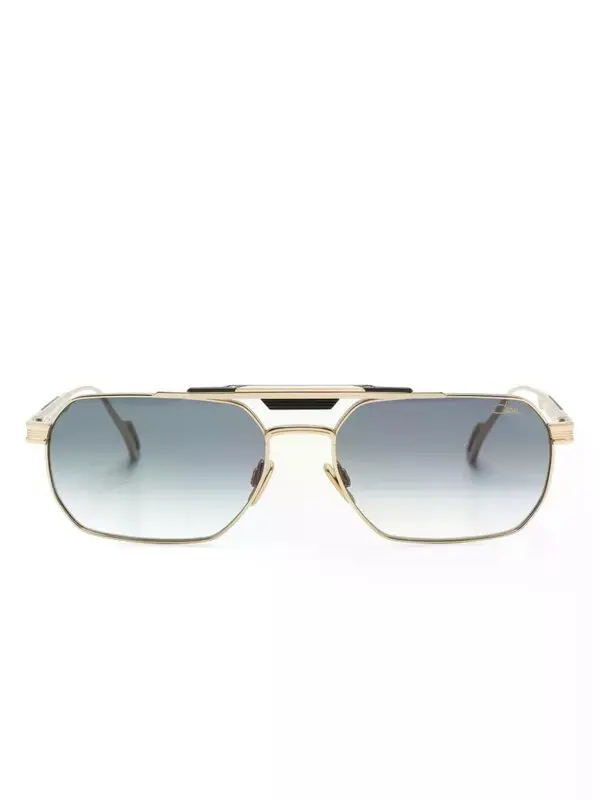 Cazal 7573 Pilot-frame Sunglasses - Gold