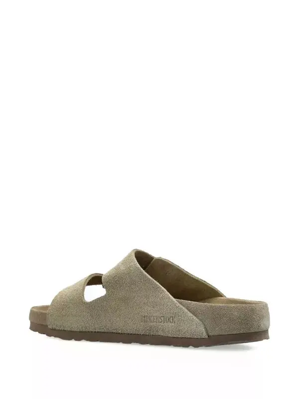 BIRKENSTOCK Arizona Buckle-fastening Suede Sandals
