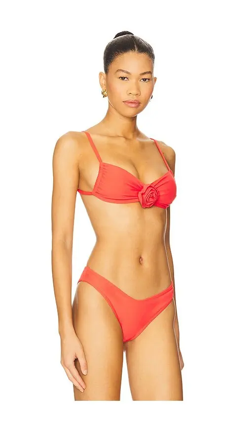 MONTCE Rosa Devin Bikini Top - Cherry