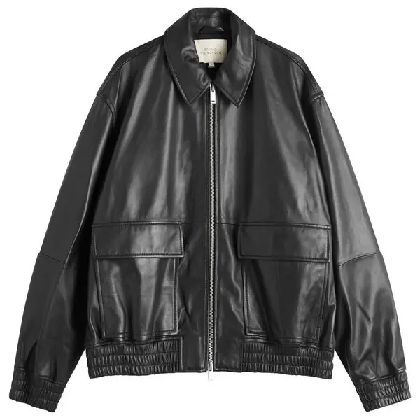 STUDIO NICHOLSON Bomber Jacket サイズ0 Studio Nicholson - Black Blade Bomber Jacket