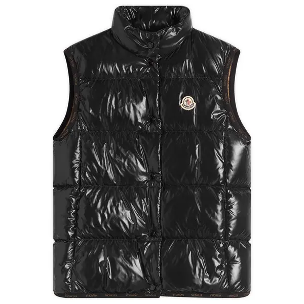 Moncler Badia Puffer Vest - Black