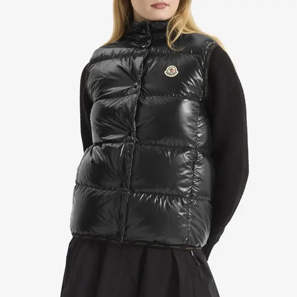 Moncler Badia Puffer Vest - Black
