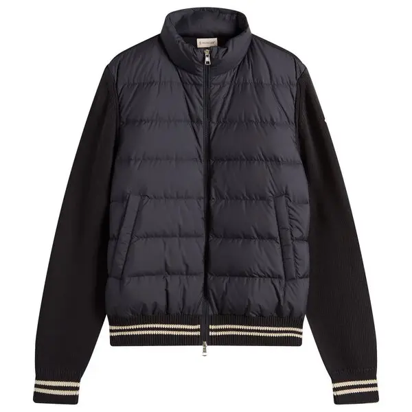 Moncler Hybrid Zip Through Jacket