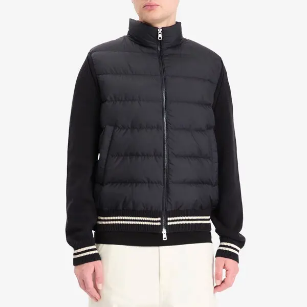 Moncler Hybrid Zip Through Jacket